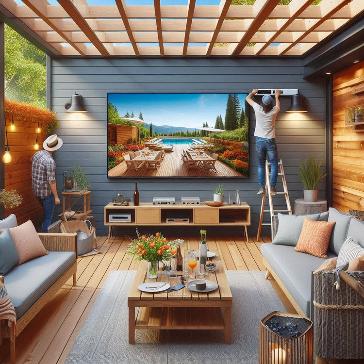 How to Install an Outdoor TV in Your Patio: A DIY Guide – ZeboZap