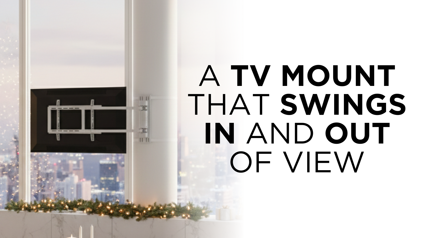 CLMSATVA2164 Motorized Pole TV Mount: A Smarter Way to Mount and Move ...