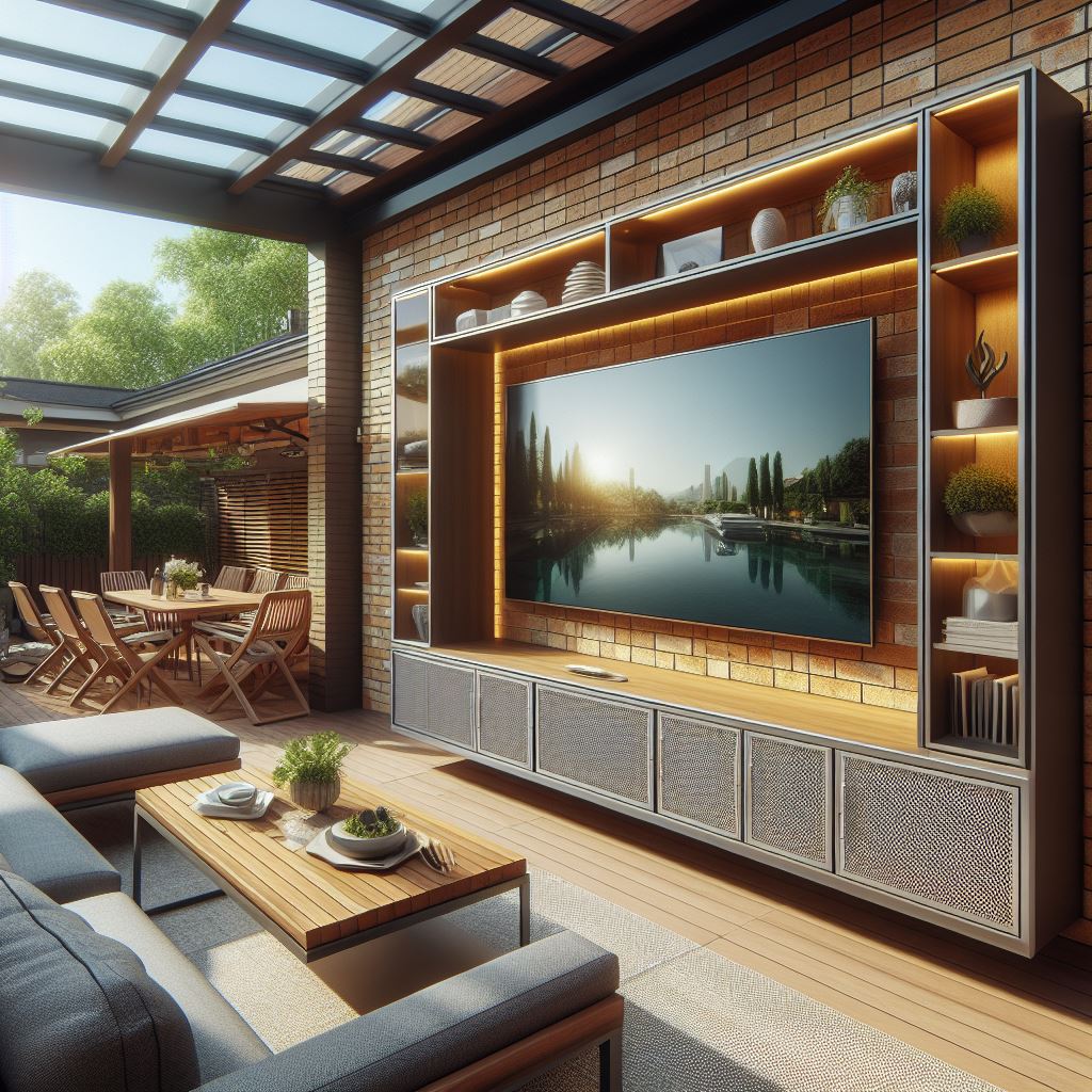 Waterproof outdoor TV cabinet – ZeboZap