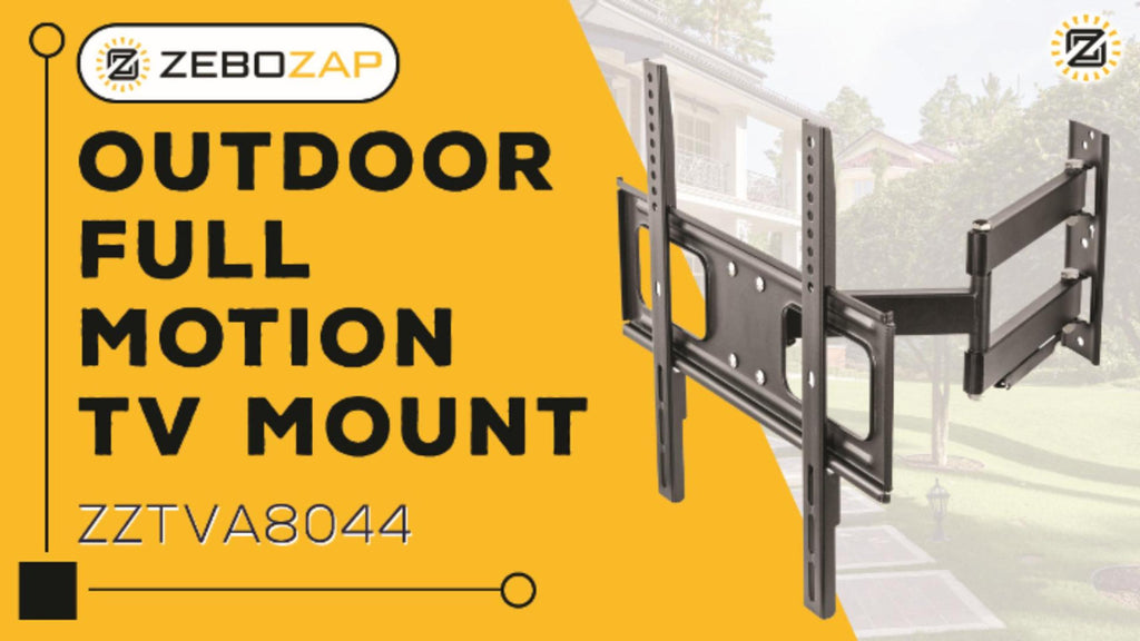 ZeboZap No Drill Outdoor TV Mount | Gazebo TV Mount | Weatherproof