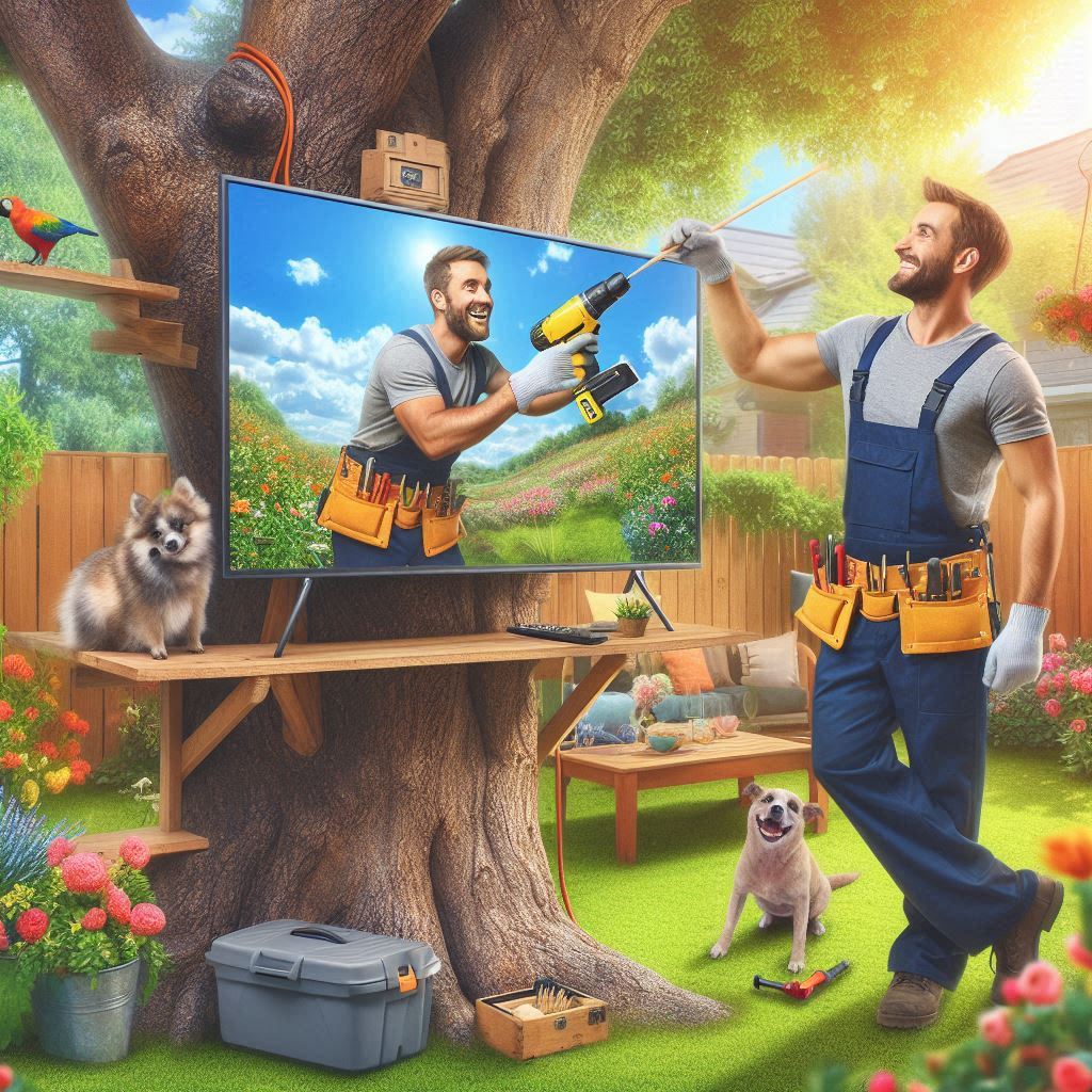 Can You Mount a TV on a Tree? Exploring Unique Mounting Options? – ZeboZap