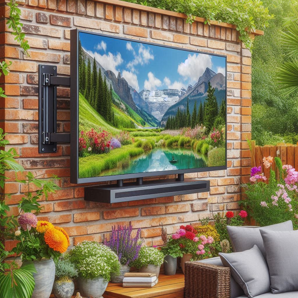 Outdoor Articulating TV Mount – ZeboZap