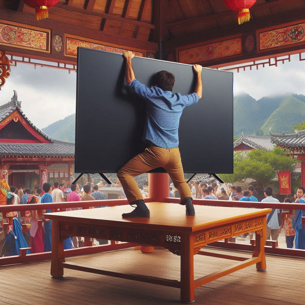 How to mount huge TV outdoors? – ZeboZap