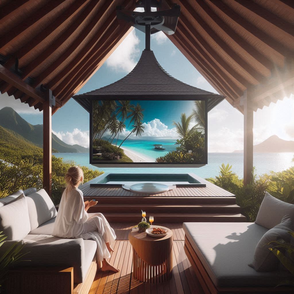 ZeboZap No Drill Outdoor TV Mount | Gazebo TV Mount | Weatherproof